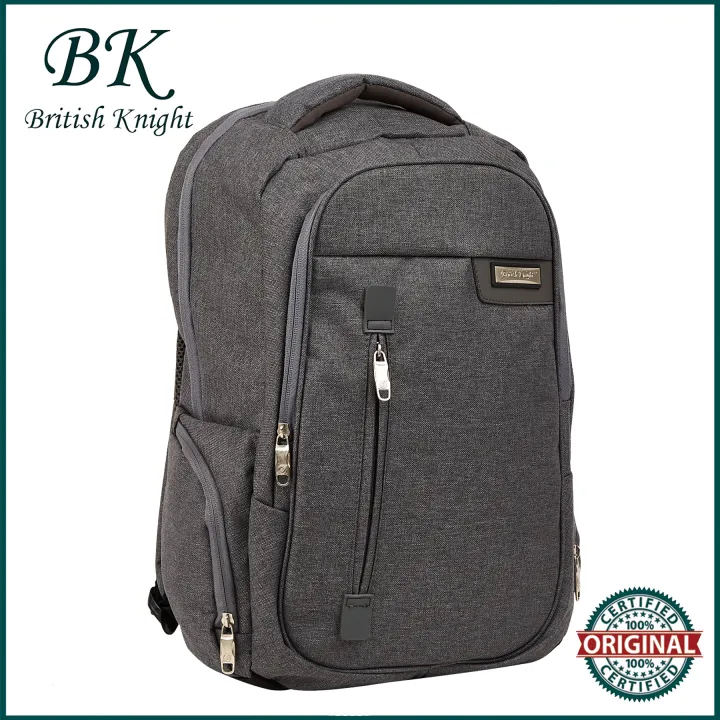 British Knight B21AR008 EDB Backpack Gray For Men and Women | Lazada PH