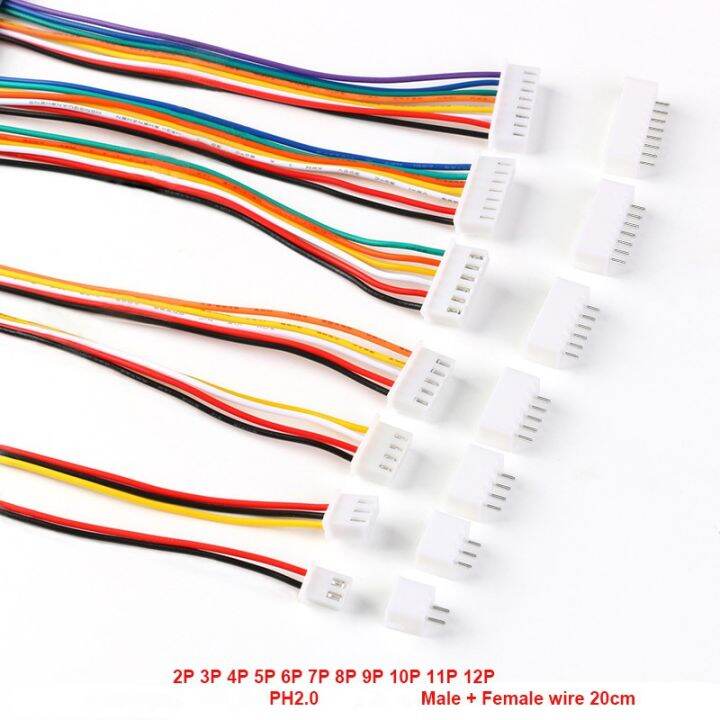 5 Sets Mini Mirco JST PH 2.0MM 2Pin 3Pin 4Pin 5Pin 6Pin 7Pin 8Pin 9Pin ...