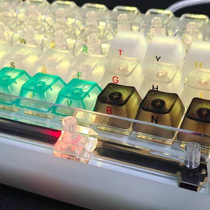 Fog White Keycaps For Mechanical Keyboard PBT Keycap 104 Keys OEM ...