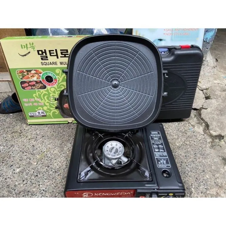 Samgyupsal grill pan set non stick ( Stove samgyup) | Lazada PH