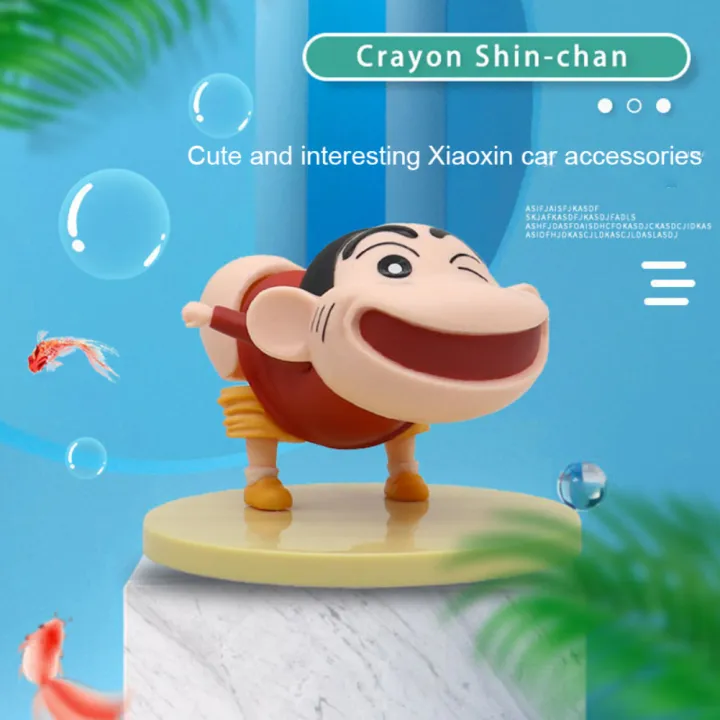 Anyike Electric Shake Buttocks Crayon Shin-chan Car Dashboard Ornaments ...