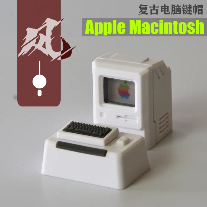 Mechanical Keyboard Special DIY Keycap Retro Mac Macintosh Style Keycap ...