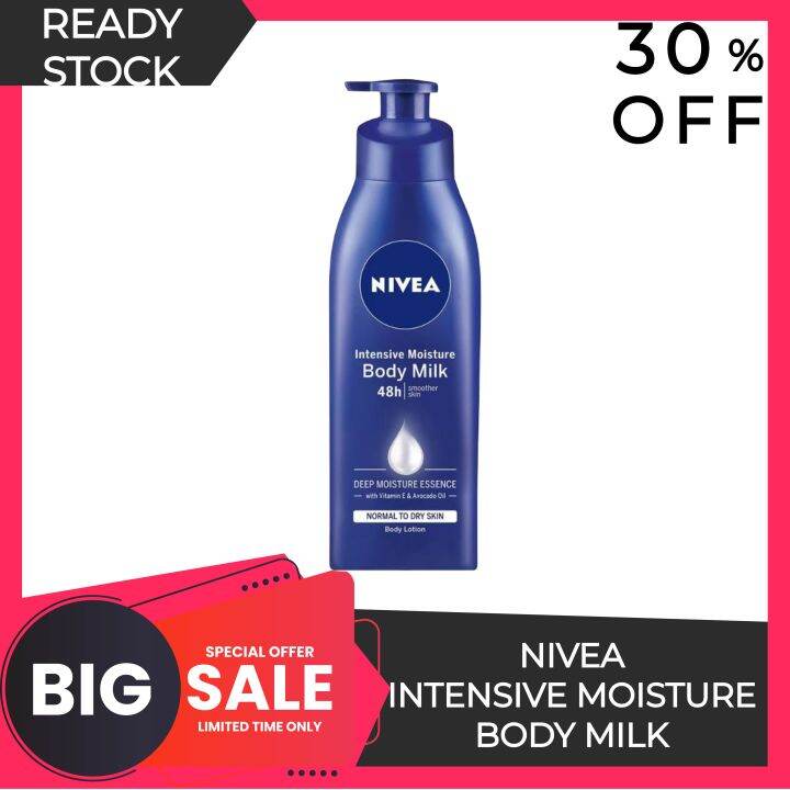 NIVEA Body Lotion Intensive Moisture Body Milk for dry skin, 400ml | Lazada PH