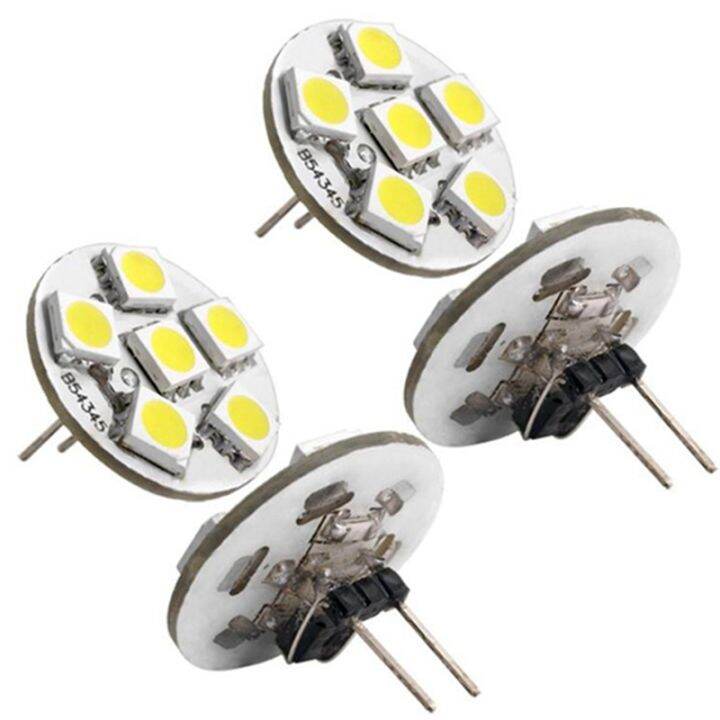 【Ready Stock&COD】2X 6 SMD LED Lamp G4 12V DC Spot Light Bulb Warm White ...