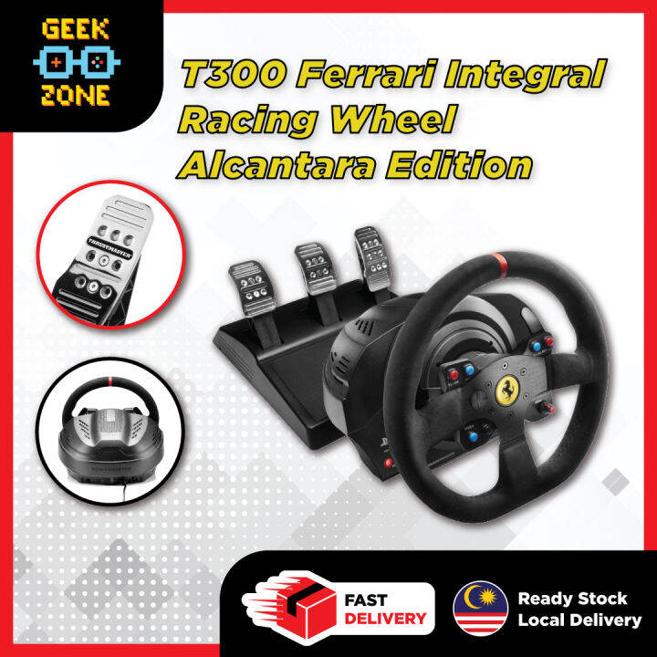 Thrustmaster T300 Ferrari Integral Racing Wheel Alcantara Edition for ...