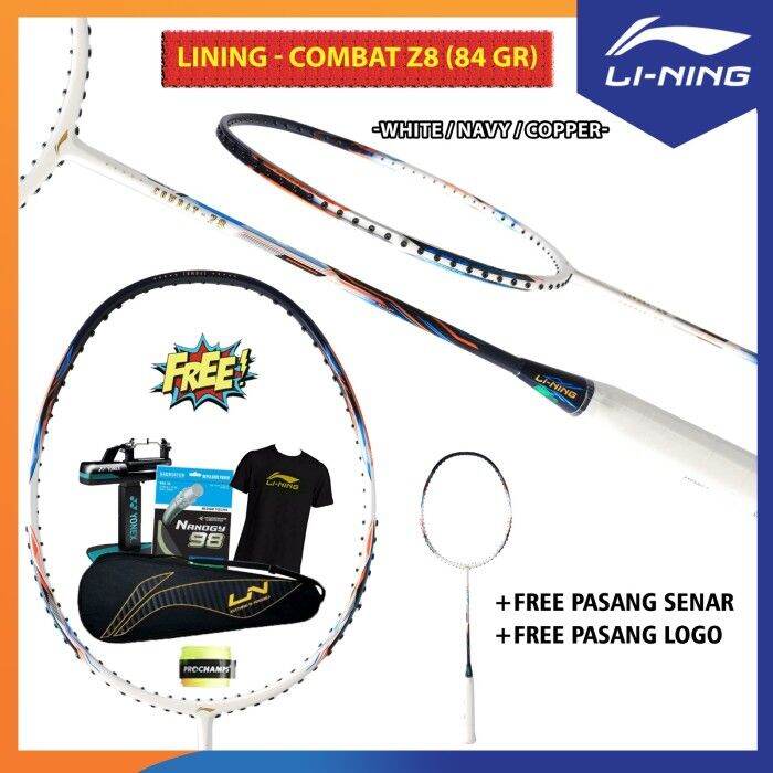 RAKET BADMINTON LINING COMBAT Z8 / COMBAT-Z8 84GR ORIGINAL | Lazada ...