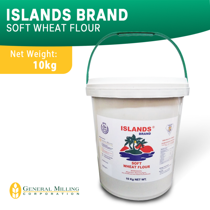 Islands Brand Soft Wheat Flour 10kg Pail | Lazada PH