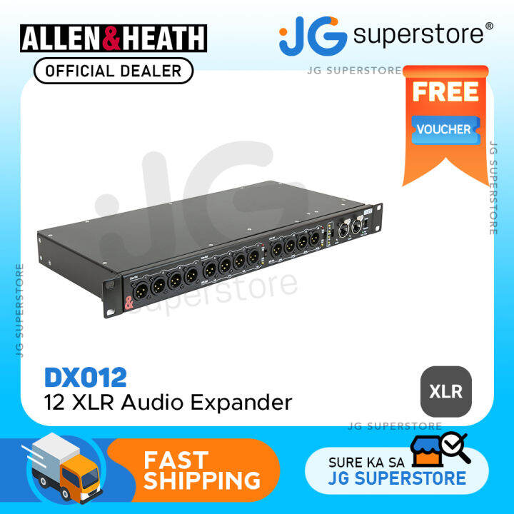 Allen & Heath DX012 12 XLR Output Audio Expander with Analog and AES ...