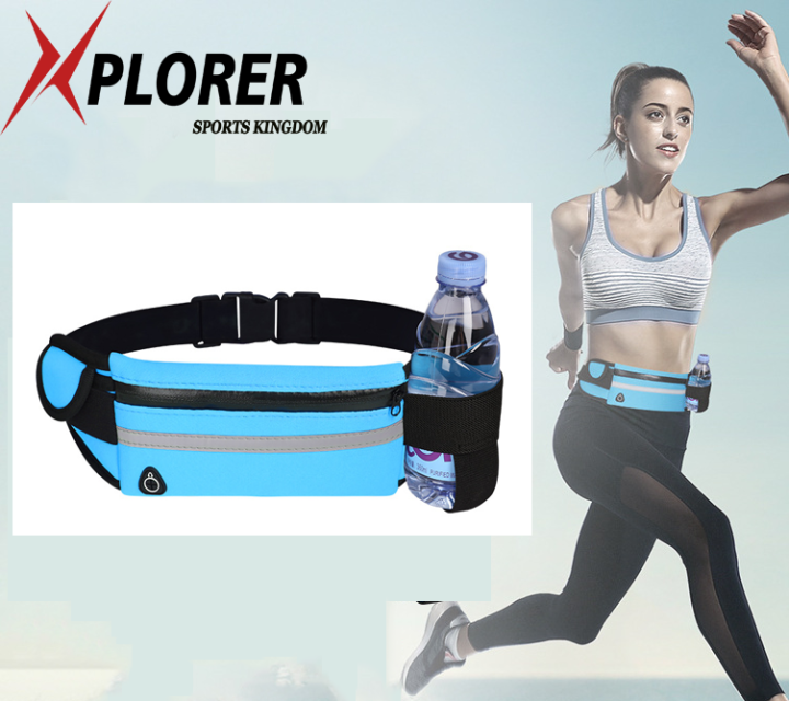 Xplorer Men& Women Running Jogging Belt Waist Bag Outdoor Sports ...