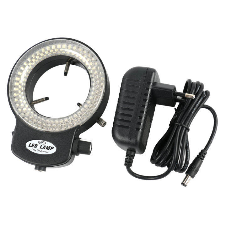 Adjustable 6500K 144 LED Ring Light Illuminator Lamp For Industry ...
