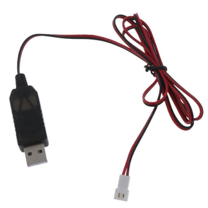3.7V USB Charging Cable XH 2.54mm 2Pin Plug to USB Connector Lithium ...