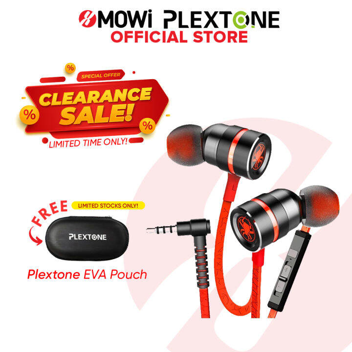 Plextone G20 Mark III Gaming Earphone With Noise Cancellation 3.5mm and ...