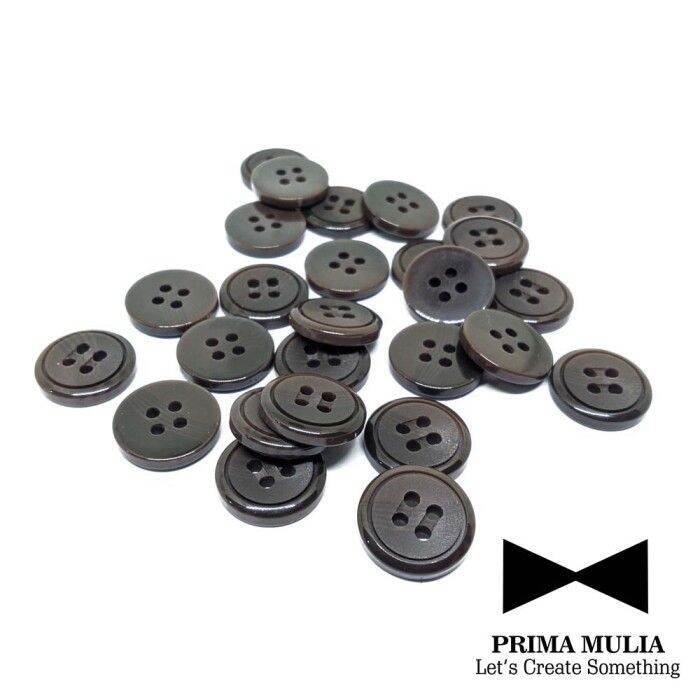 144 PCS KANCING BLAZER / KANCING JAS UKURAN 1.5 CM VARIAN WARNA - Putih ...