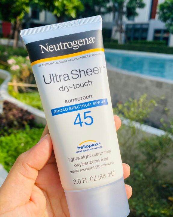Neutrogena Ultra Sheer Sunscreen SPF45 (USA Made) | Lazada.co.th