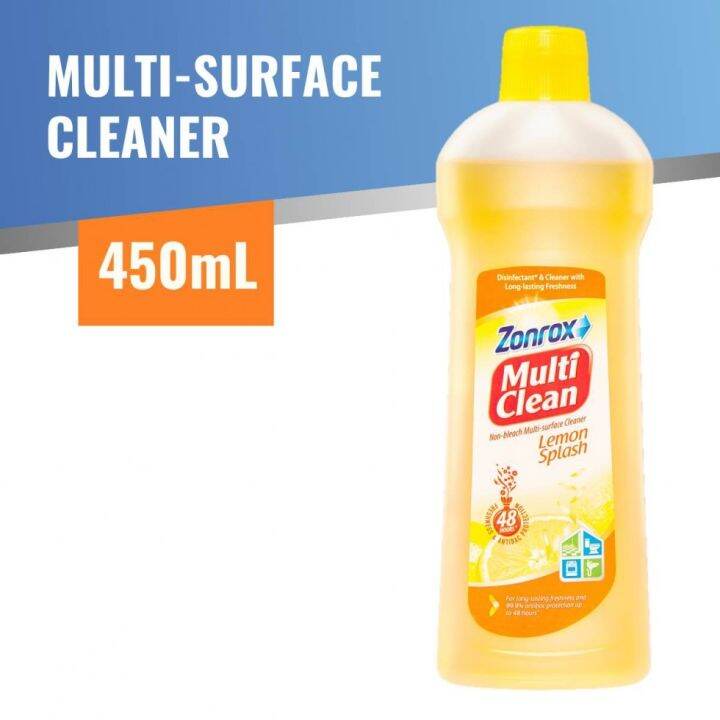 Zonrox Multi Surface Cleaner Lemon Splash 450ml | Lazada PH