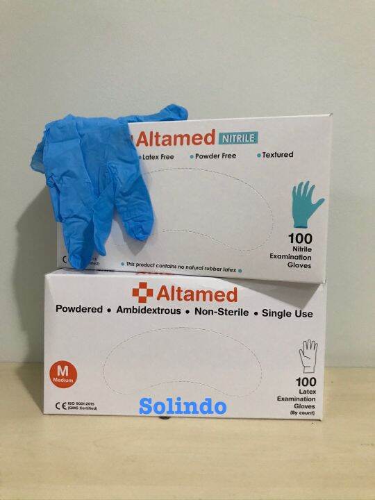 ALTAMED Gloves Sarung Tangan Handscoon | Latex / Nitrile | Lazada Indonesia