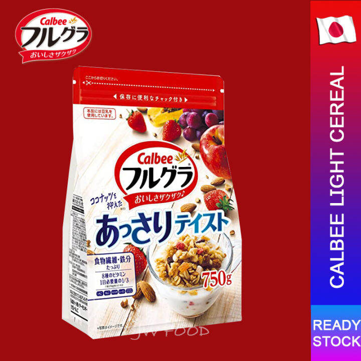 Calbee Japan Cereal / Granola / Oat / Grain【Light 750g】 日本卡乐比水果麦片谷物 ...