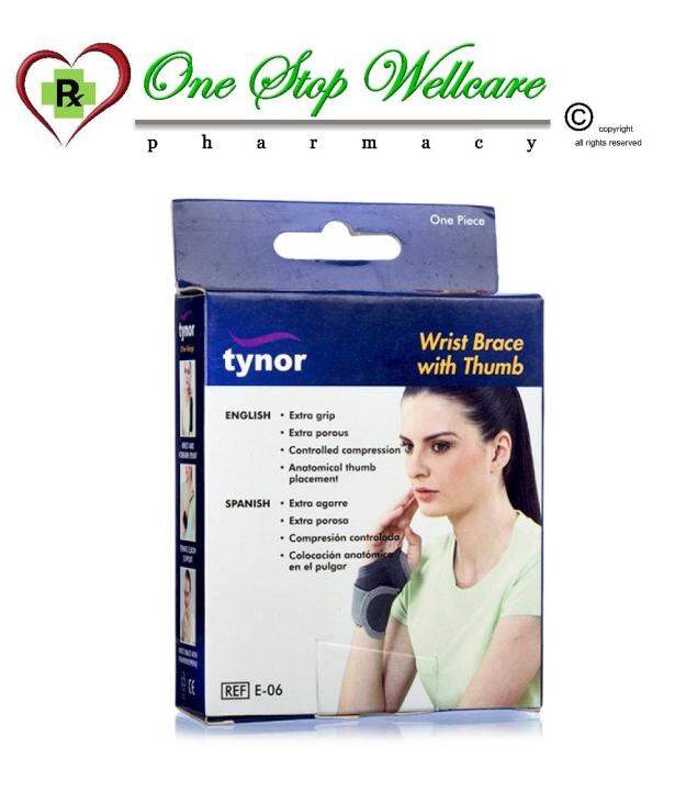 TYNOR WRIST BRACE WITH THUMB | Lazada