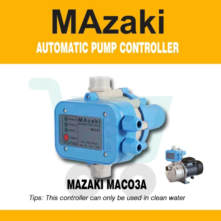☟Mazaki Automatic Pump Control MAC03 | Lazada PH