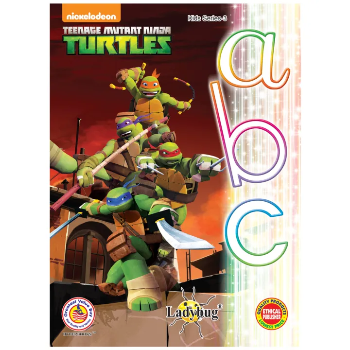 Teenage Mutant Ninja Turtles Abc KIDS SERIES 3 | Lazada