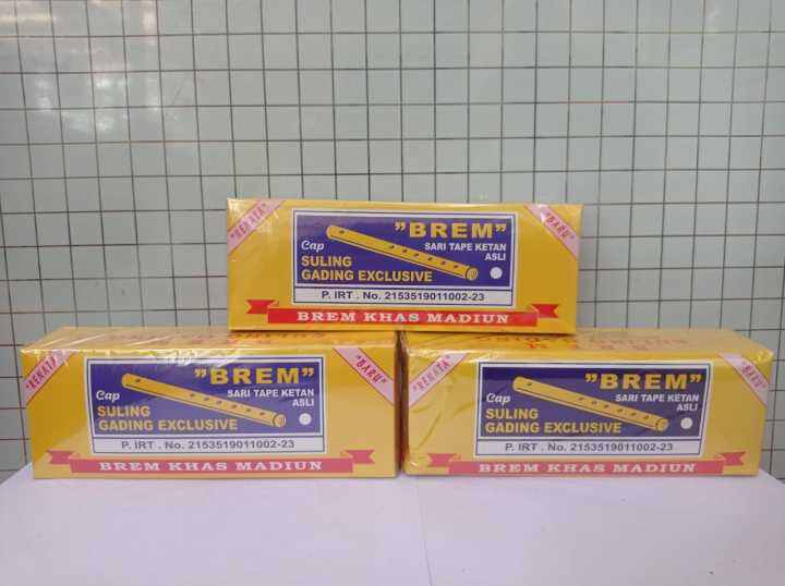 Brem Cap Suling Gading Exclusive / Brem Asli / Sari Tape Ketan Asli ...