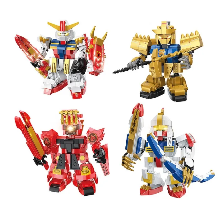 COGO Gao Guochao Building Blocks Q Version Mecha Gundam Characters ...