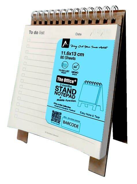 สมุดมินิโน้ต ขาตั้ง The Office+ V.2 (Mini Stand Notepad The Office+ V.2 ...