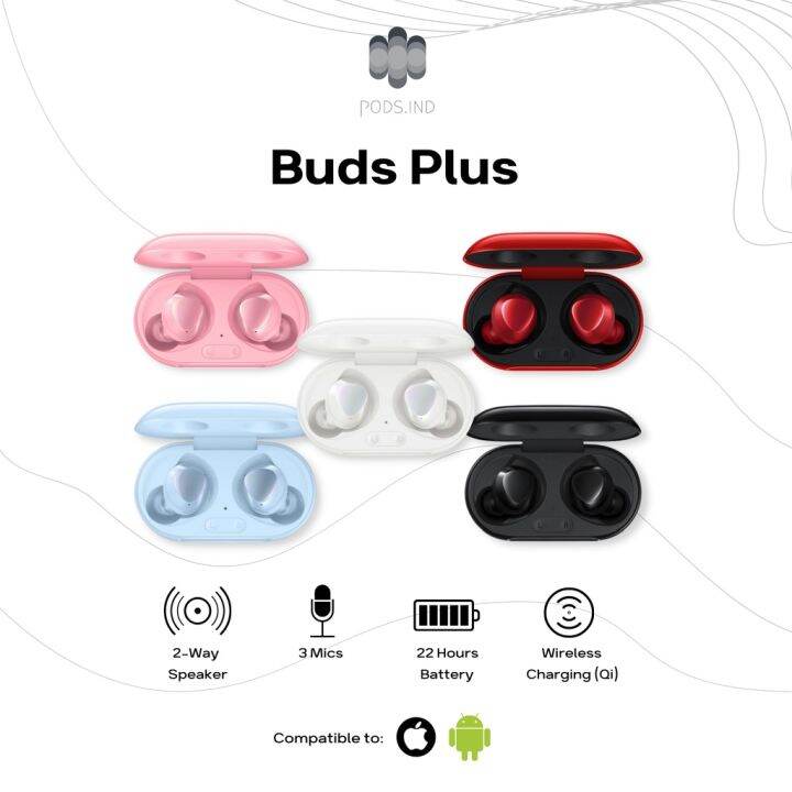TWS Buds Plus Wireless Earpods By Pods Indonesia | Lazada Indonesia