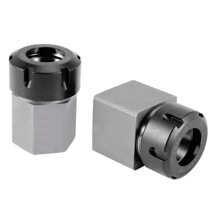 ER32 Collet Chucks Block Set of 2 Square and Hex Workholding Holder for ...