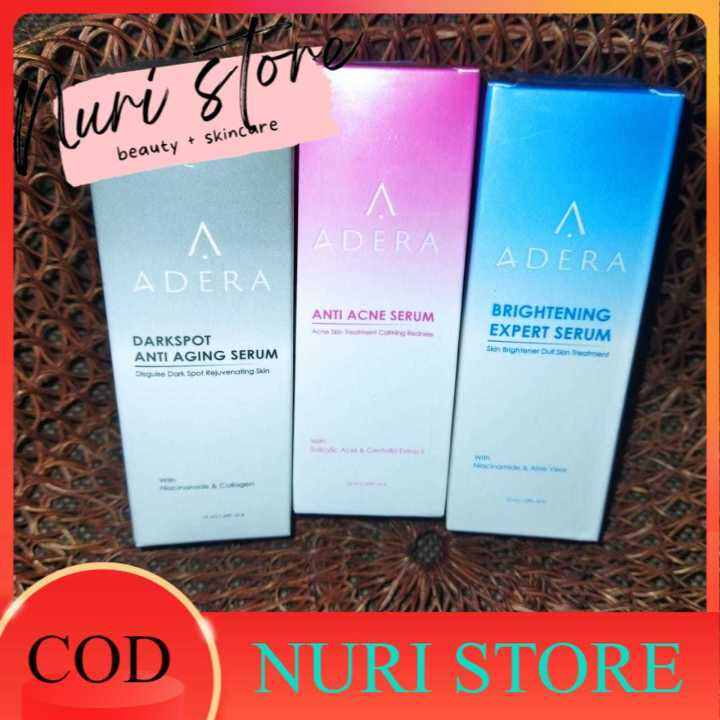 ADERA FACE SERUM - Adera Dark Spot Adera Serum Acne Adera Serum Brightening Anti Aging Serum ...