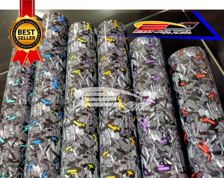 STICKER STIKER MOTIF KARBON FORGED / SKOTLET MOTIF KARBON FORGED POLOS ...