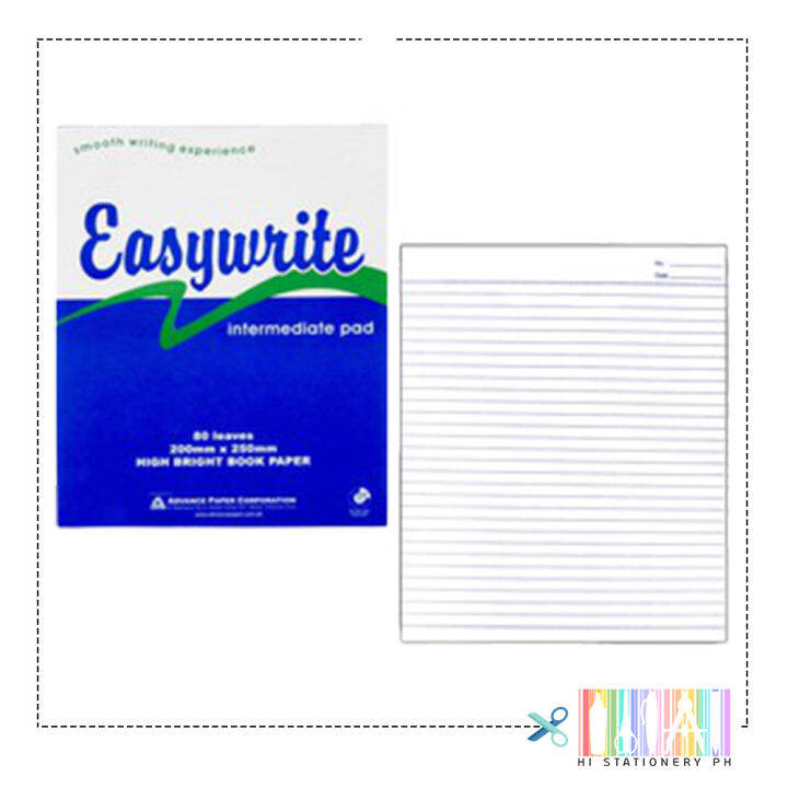 Easywrite Victory Intermediate Pad / 80Leaves / HiStationeryPh | Lazada PH