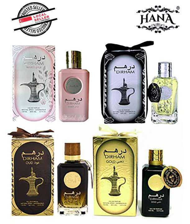 DIRHAM EAU DE DIRHAM Wardi / DIRHAM Gold / DIRHAM Oud / DIRHAM New ...
