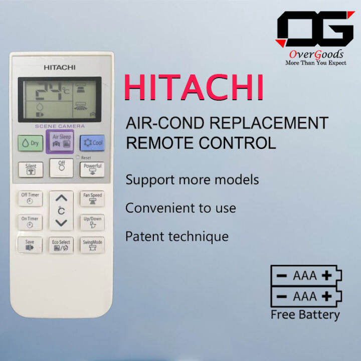 Replacement Hitachi Air Cond Remote For Hitachi Aircond Air Conditioner ...