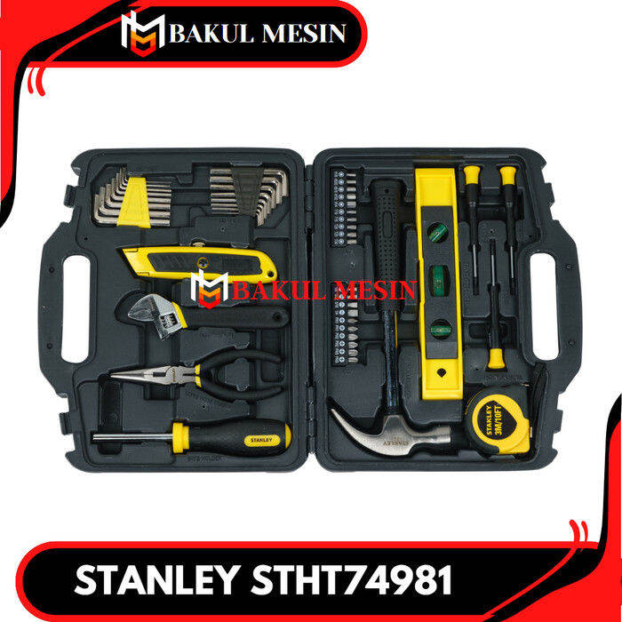 Hand Tool Set STANLEY STHT74981 Alat Perkakas Tangan Set 47pcs | Lazada ...