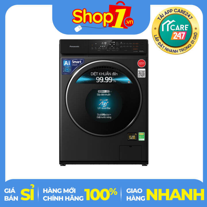 Máy giặt sấy Panasonic Inverter 9.5 Kg NA-V95FR1BVT | Lazada.vn