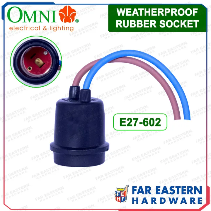 OMNI Weatherproof Rubber Plug E27-602 | Lazada PH