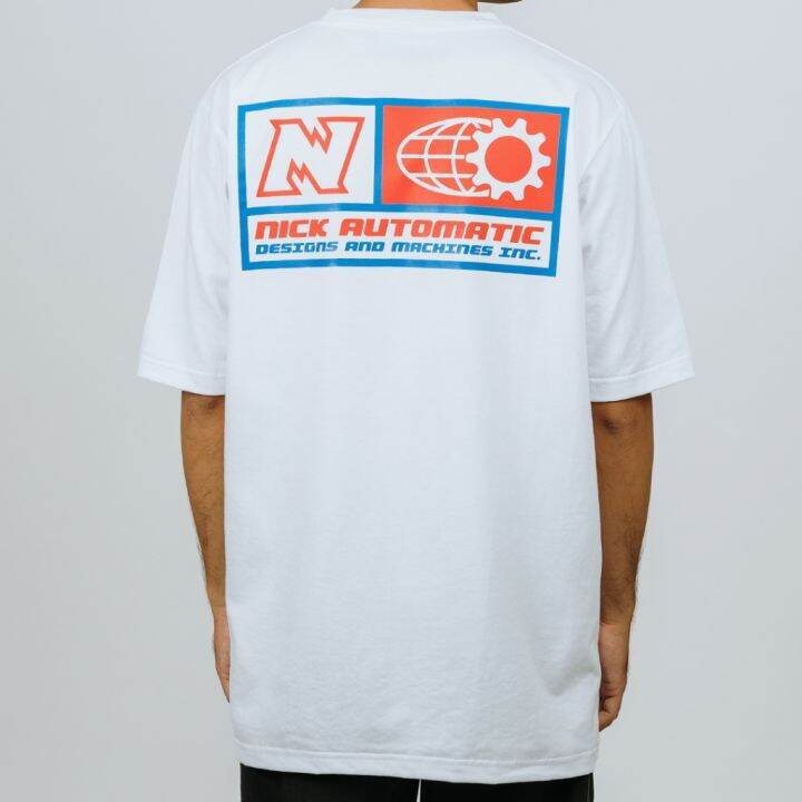 Nick Automatic COG World White T-shirt | Lazada PH