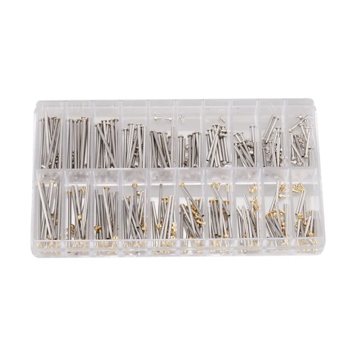 1 Box Watch Repair Tools Set Kits Watch Strap Screws Assortment Tube ...