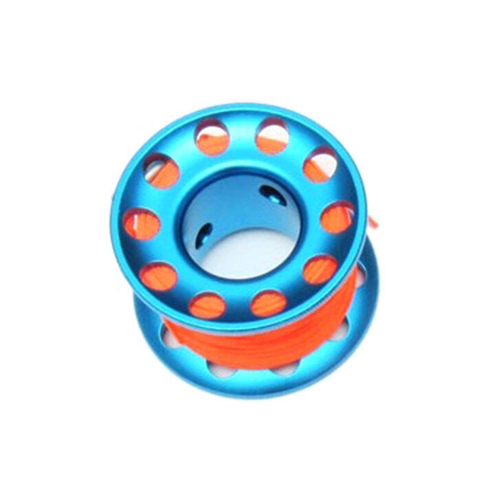 Aluminum Alloy Large Scuba Diving Finger Spool Guide Line with Double ...