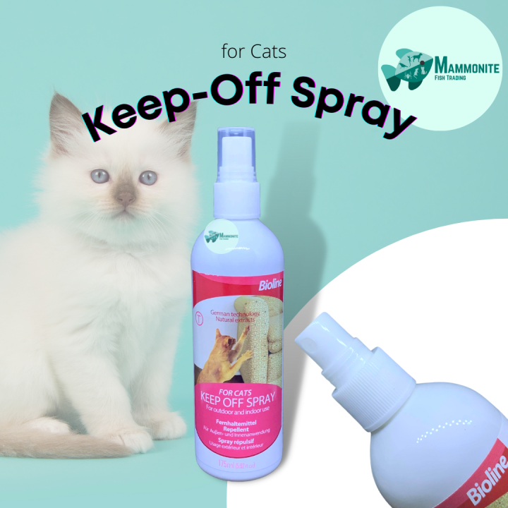 Bioline Cat Keep-Off Spray Repellent for Outdoor and Indoor Use 175mL ...