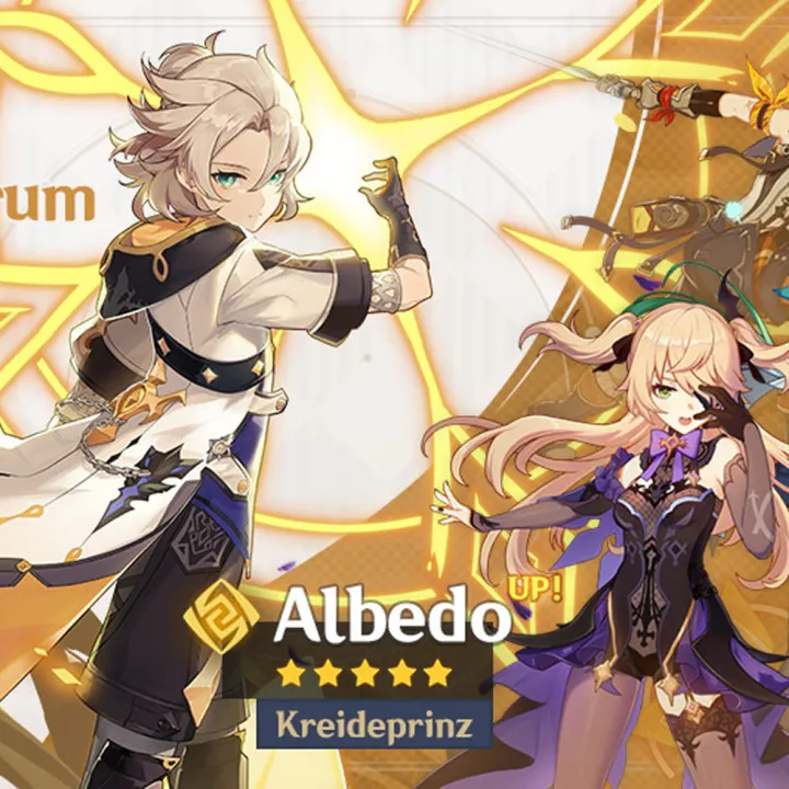 原神 | Genshin Impact | Albedo | คู่5 Star Starter บัญชี | ASIA ...