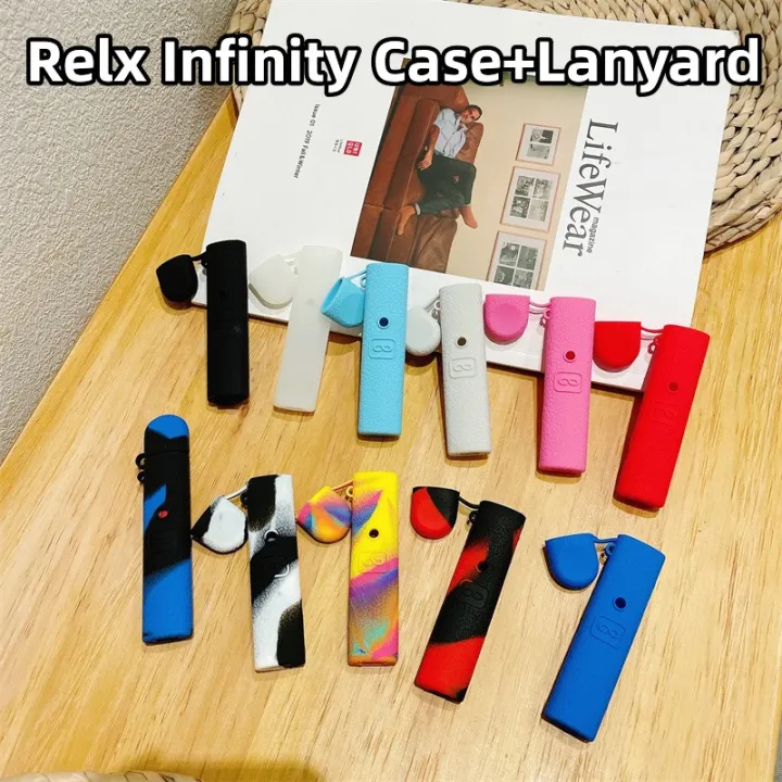 RELX Infinity 4th Texture Cover Silicone Case Super Thick Protective ...