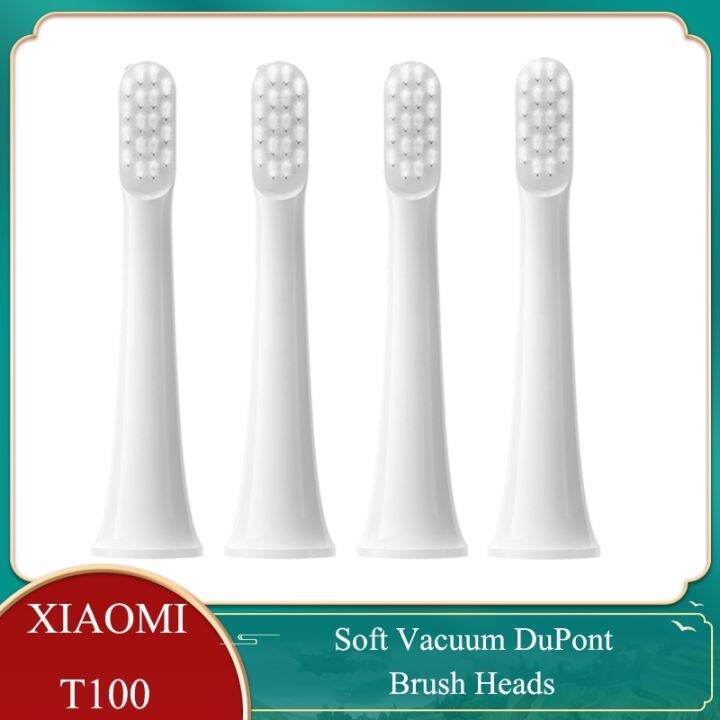 [HOT XIJJDKXWGUJ 516] Soft Vacuum DuPont Replacment Heads For XIAOMI T100 Sonic Electric ...