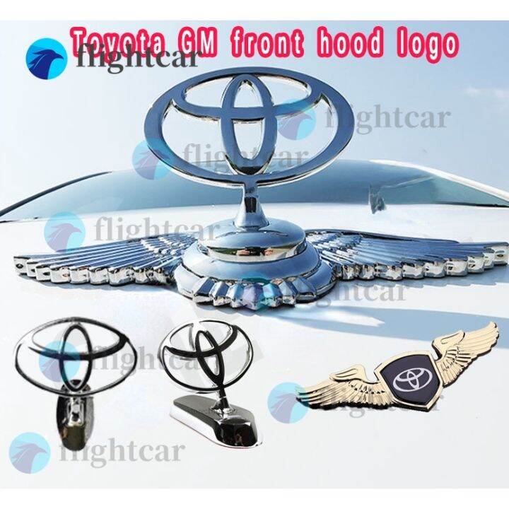 (FT) cod for toyota front hood general logo badge sticker car ...