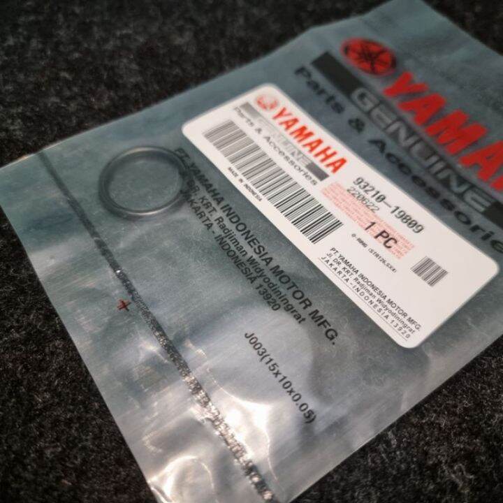 Yamaha Genuine Water Pump O-Ring 93210-19809 (Aerox/Nmax V1 V2/Sniper ...