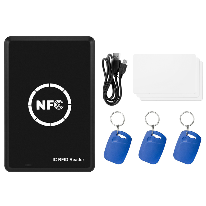 RFID NFC Duplicator 125KHz Key Fob Copier 13.56MHz Encrypted Programmer ...