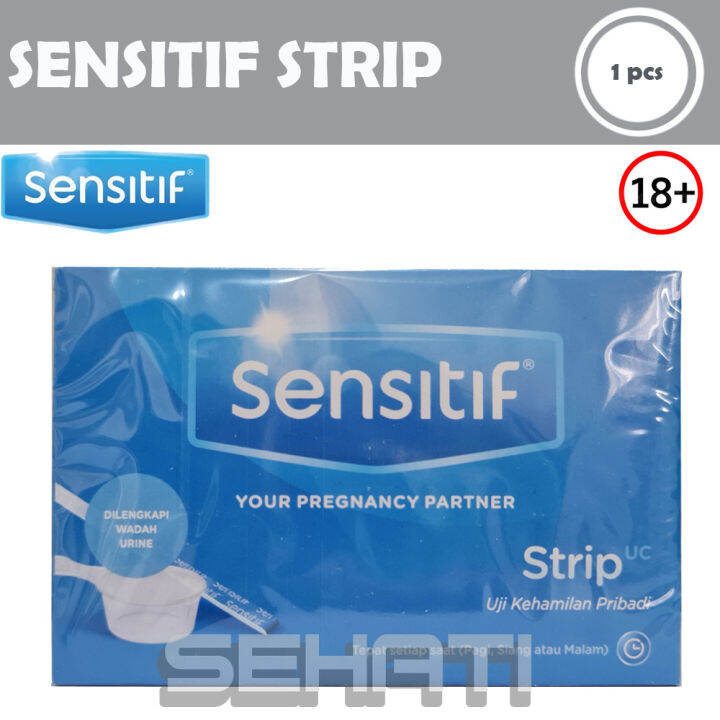 SENSITIF Strip UC Cawan Wadah Urin Test Pack Tes Hamil Alat Uji ...