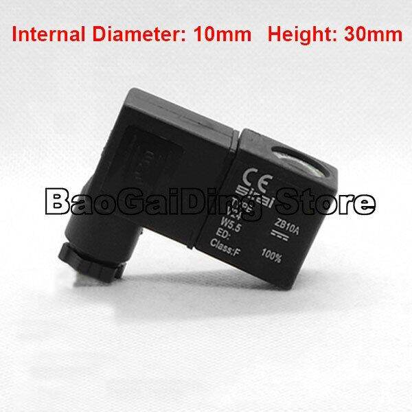 Sirai Solenoid Valve Coil L182b01 Type Zb10a 24v 5.5w 230v 4w Internal Diameter 10mm Height 30mm ...