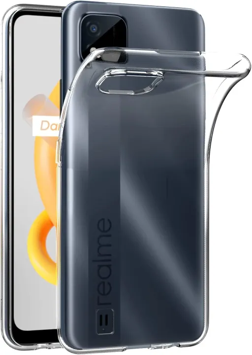 Realme C11 2021 Case, Ultra Slim Transparent Clear Soft TPU Case Cover ...